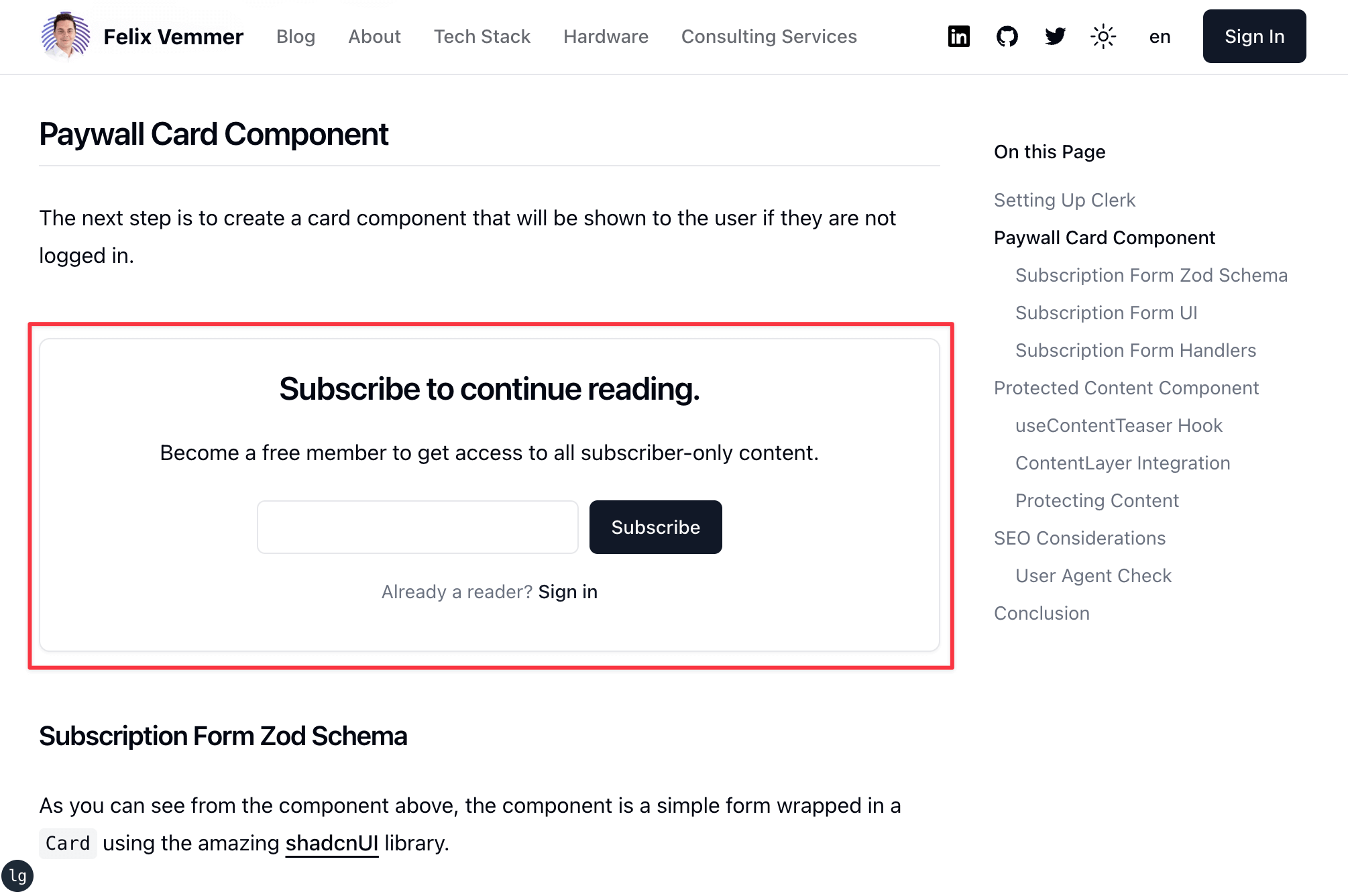 Build a Subscription Wall with Clerk for Your MDX Blog